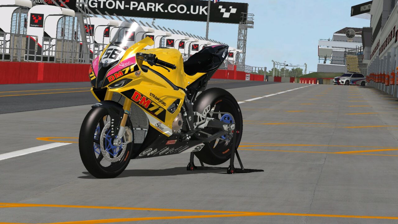 Davy Morgan’s BMW Livery (Numbers 71 & 56) + Helmet & Suit – GPB-Mods.com
