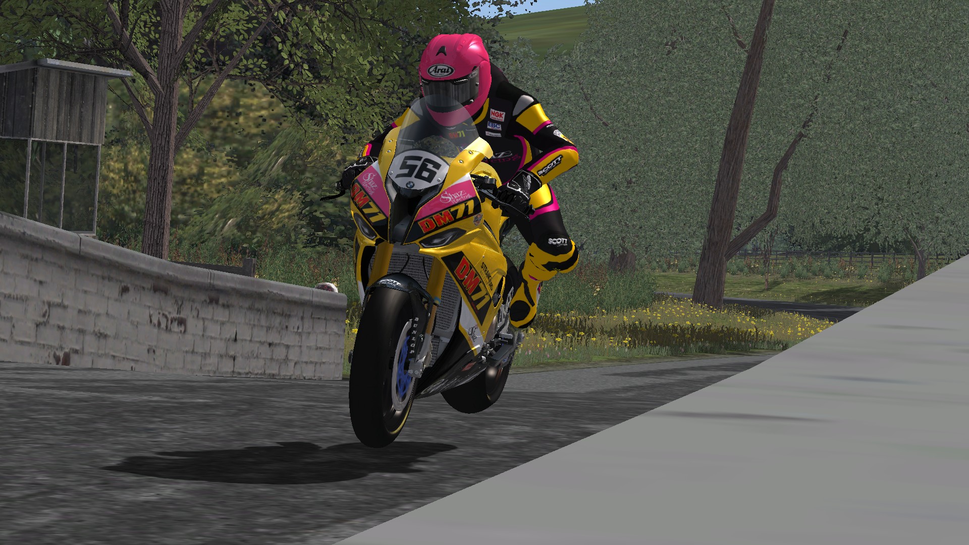 Davy Morgan’s BMW Livery (Numbers 71 & 56) + Helmet & Suit – GPB-Mods.com
