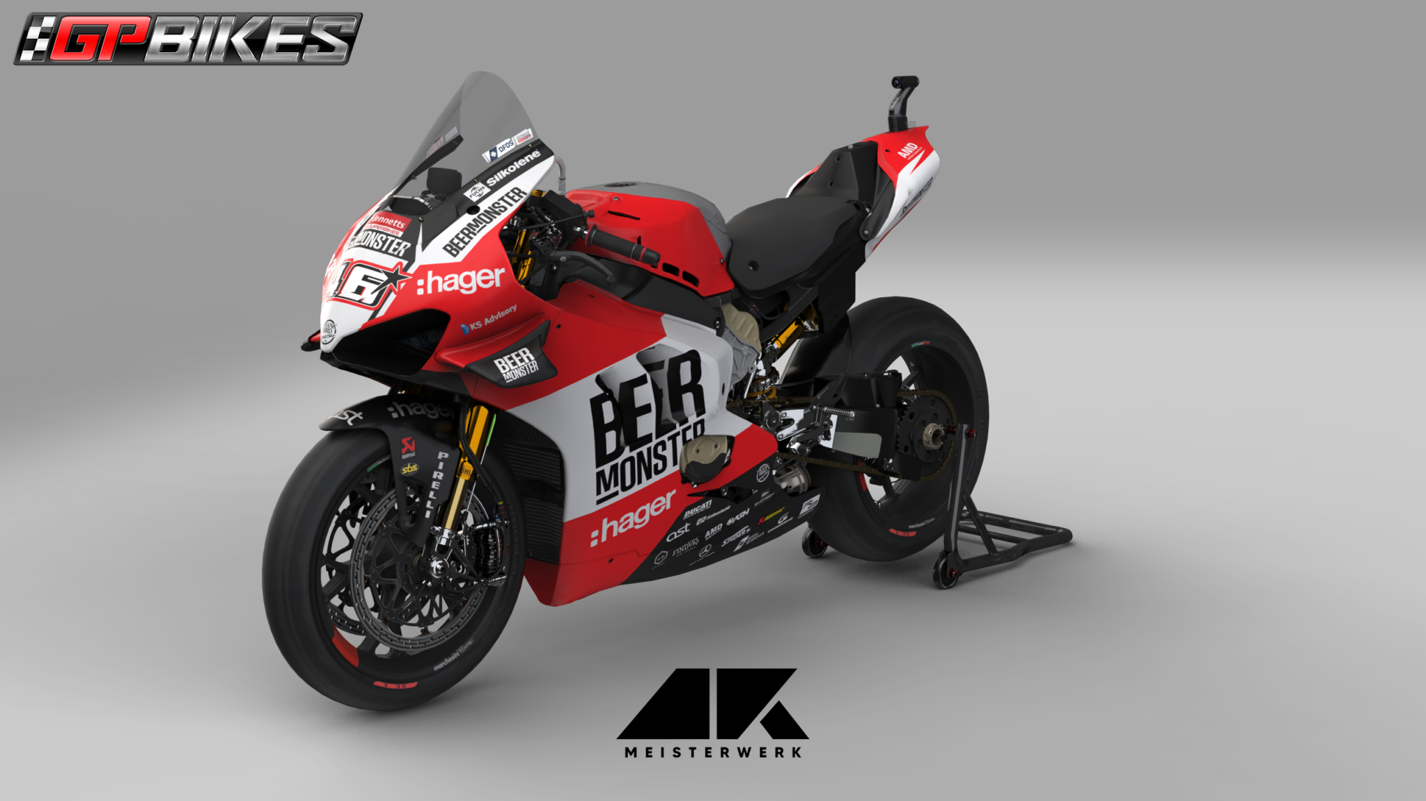 BeerMonster Ducati BSB 2023 – GPB-Mods.com