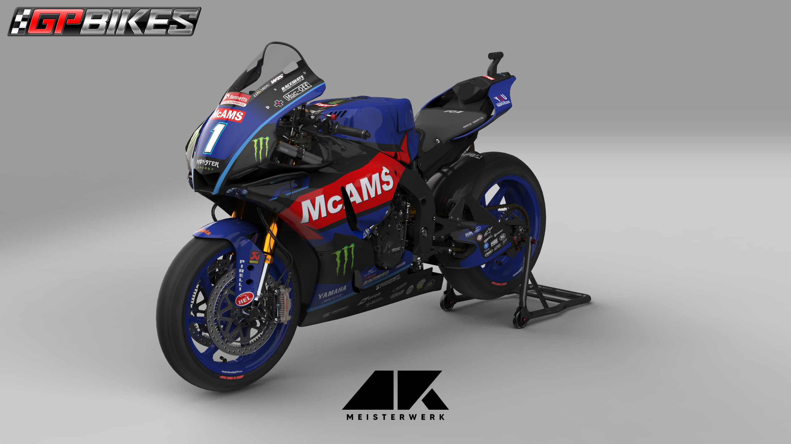 McAms Yamaha BSB 2022 – GPB-Mods.com