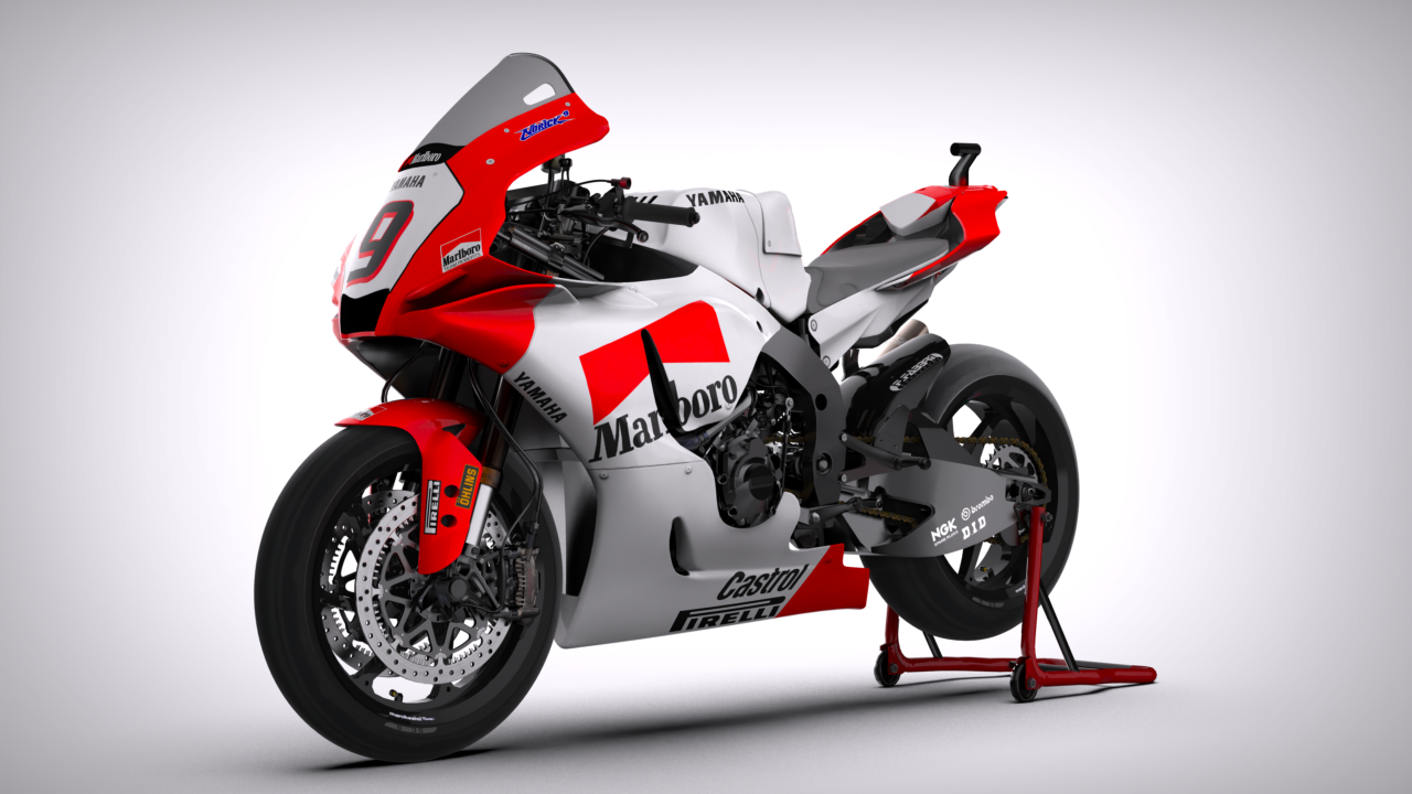 SKIN YAMAHA R1 2022 - TEAM ROBERTS – GPB-Mods.com