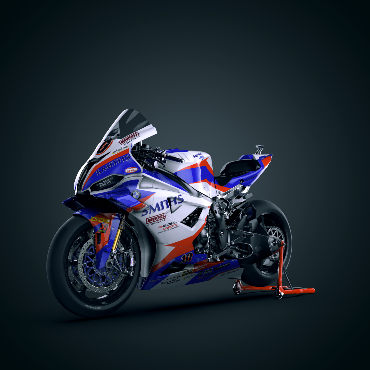 SKIN BMW S1000RR’22 Smiths Racing – GPB-Mods.com